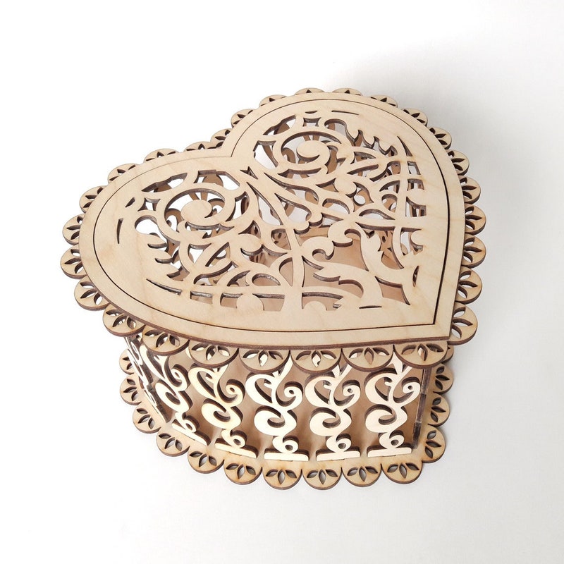 Laser Cut Hearts - Etsy