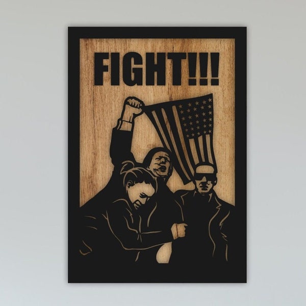 Trump Laser Cut Svg - Etsy