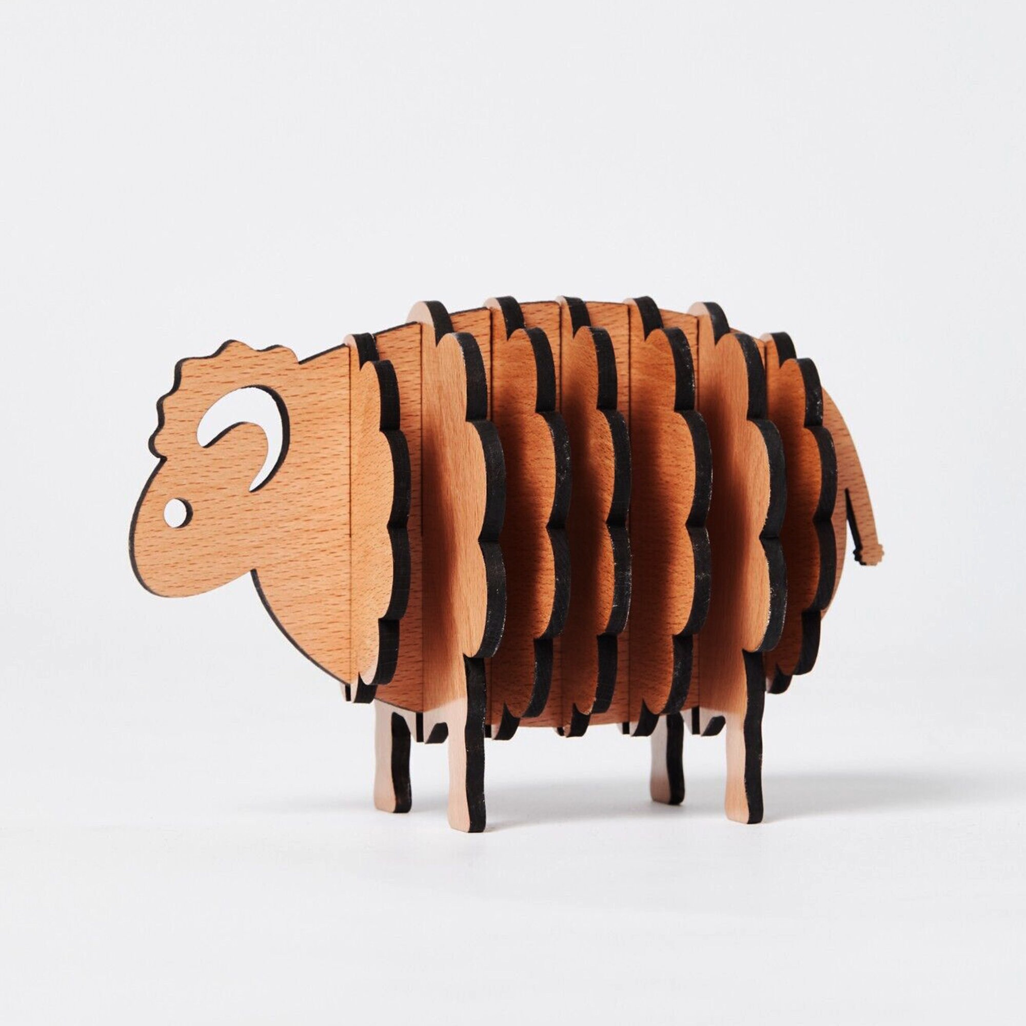 Sheep Coasters Svg, 3mm Laser Cut Files, Glowforge Files, Dxf Files ...