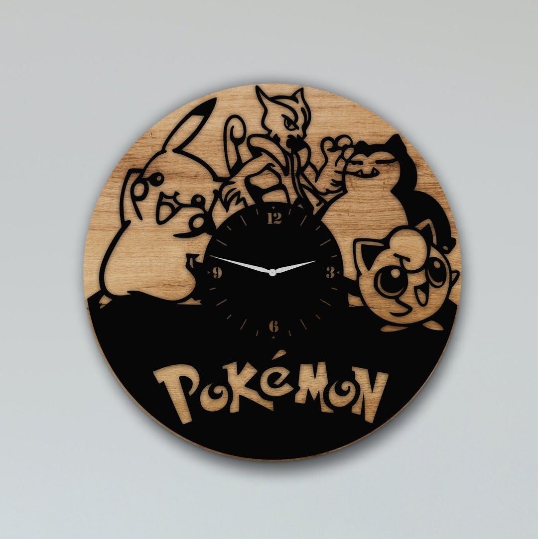 Laser Cut Wall Clock SVG DXF Files Home Decor Wall Art Glowforge Xtool ...