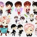 BTS PNG Bundle Kpop Stickers Bts Png for Sublimation Bts Tumbler Bts ...
