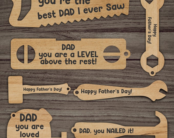 Keychain Ruler - SVG PDF AI File - Gifts for Groomsmen, Father's Day ...