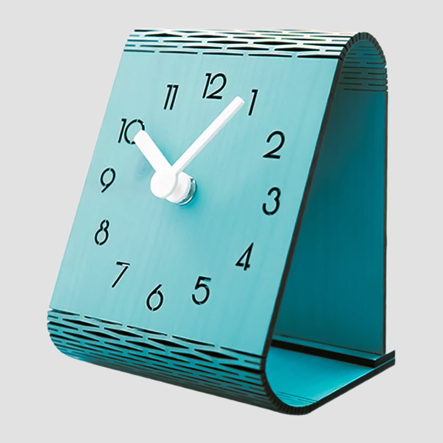 Laser Cut Desk Clock SVG DXF CDR File | Glowforge, Xtool, Instant ...