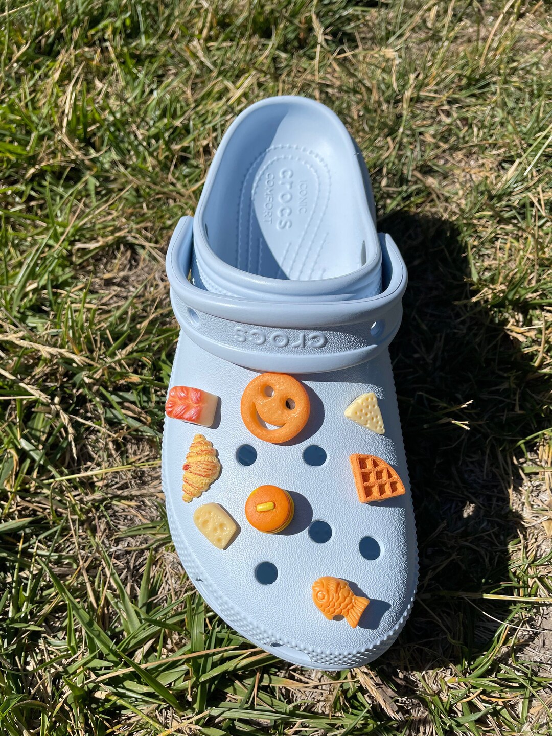 Bread and Cheese Shoe Charms for Crocs - Etsy
