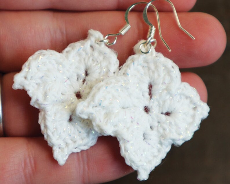 Crochet Earring Pattern, Crochet Earrings, Crochet Earrings PDF ...