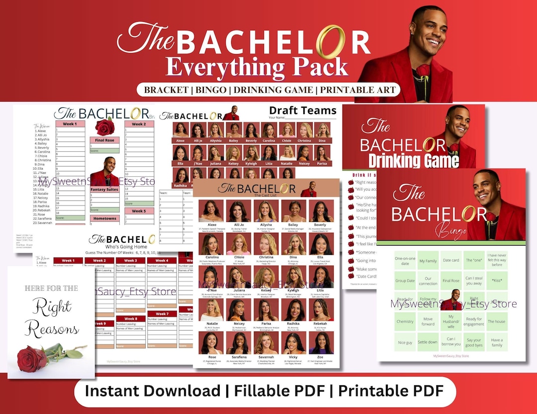 The Bachelor | Everything Pack | Season 29 | Bachelor Nation | Bachelor ...