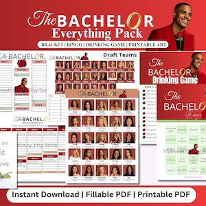 The Bachelor Everything Pack Season 29 Bachelor Nation Bachelor Watch ...