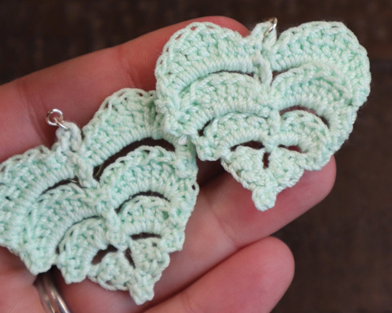 Crochet Earring Pattern, Crochet Earrings, Crochet Earrings PDF ...