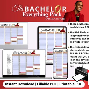 The Bachelor Everything Pack Season 29 Bachelor Nation Bachelor Watch ...