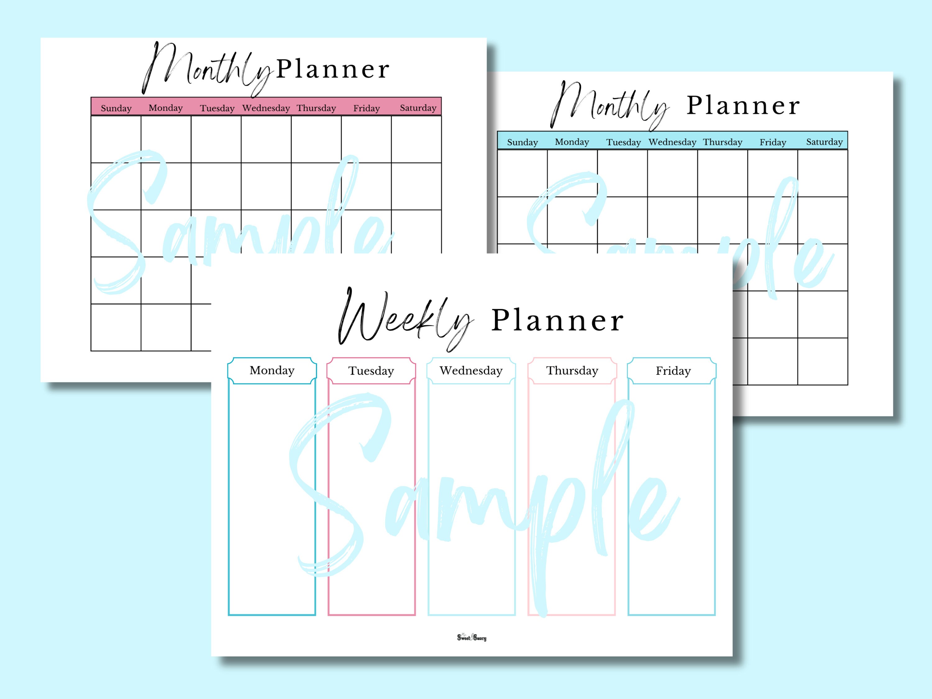 Daily Calendar Printable Blank Daily Calendar Daily Schedule for Kids ...