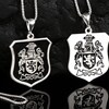 Family Crest Pendant, Gift for Her, Family Crest Necklace, Coat of Arms ...