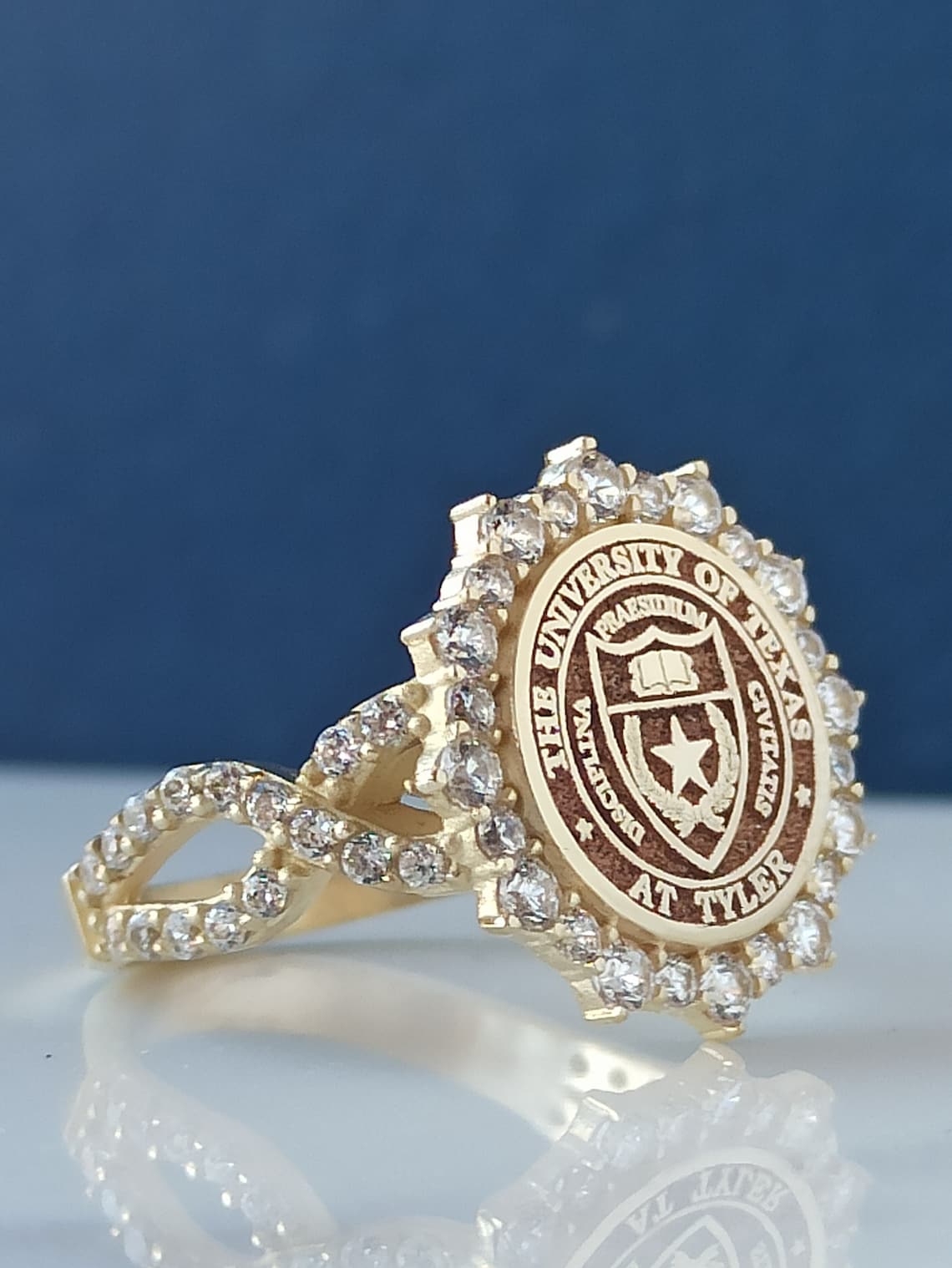 Graduation Giftgold Women Ring Woman Ring College Ring - Etsy