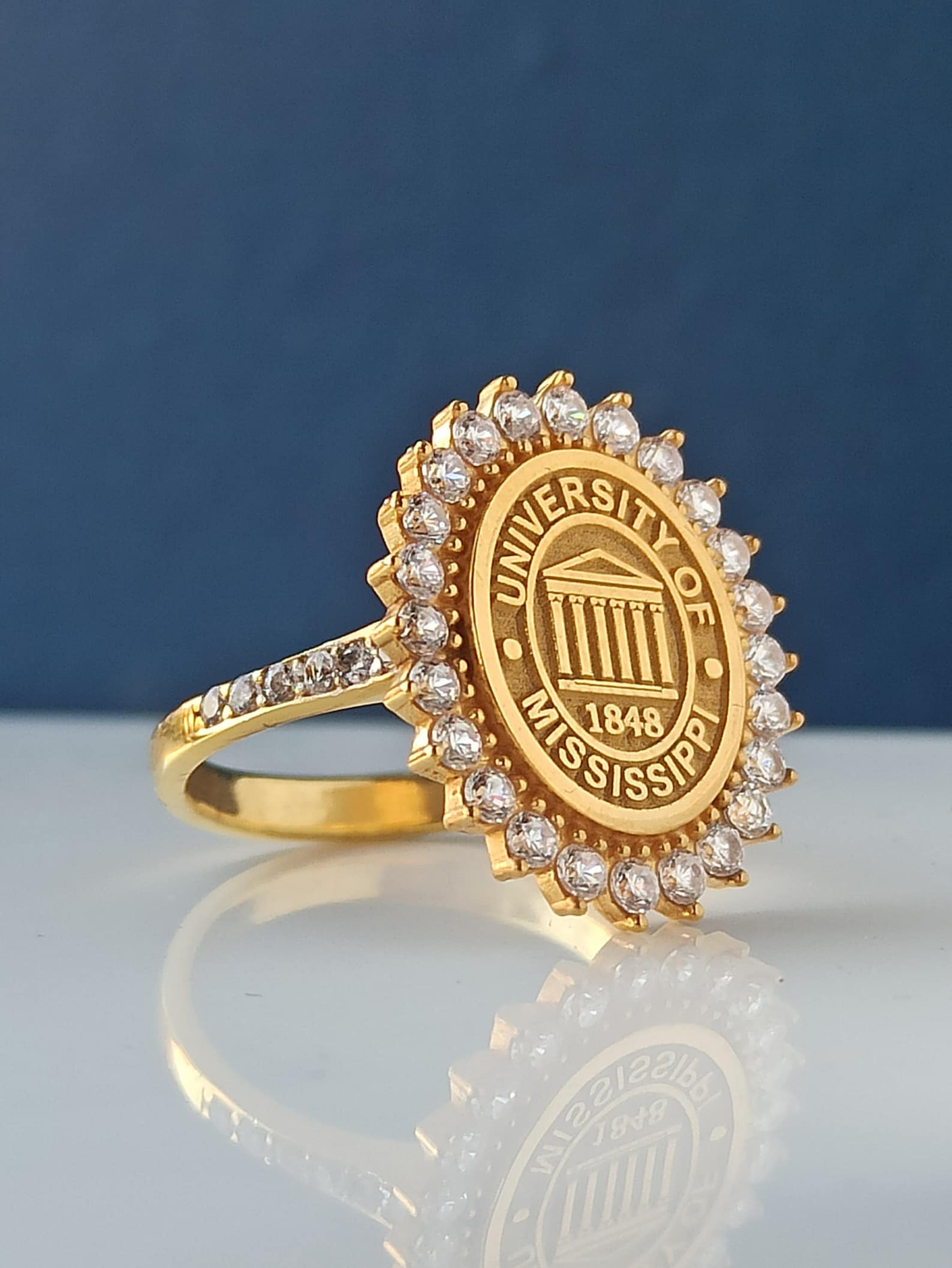 Personalized Ring Woman Ring College Ring University - Etsy