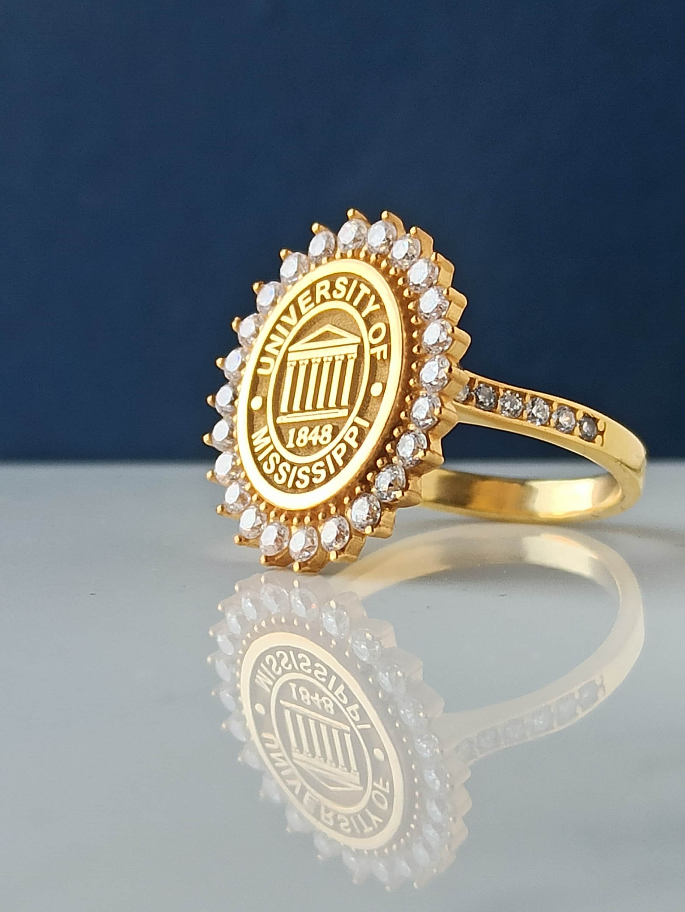 Personalized Ring Woman Ring College Ring University | Etsy