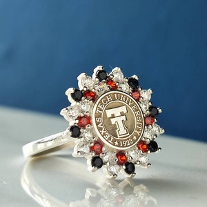 Class Ring , Woman College Ring , Graduation Ring , Graduation Gift ...