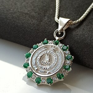 College Necklace , University Necklace , Personalized Necklace ...