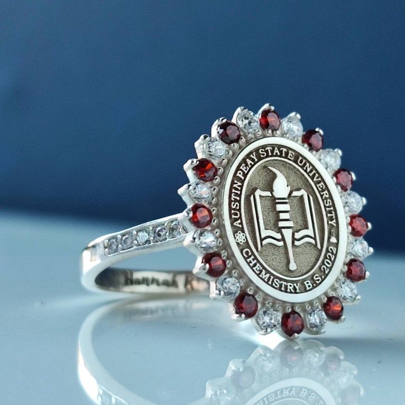 College Ring, University Ring , Graduation Gift , Graduation Ring ...