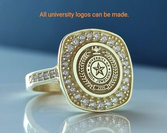 Graduation Ring , Graduation Gift , Personalized Ring , Personalized ...