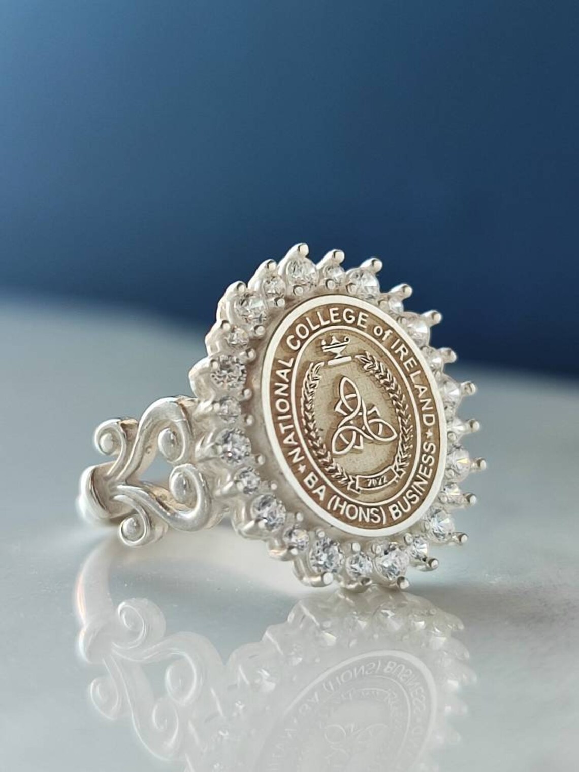 Personalized College Ringcollege Ring Graduation Giftcollege - Etsy