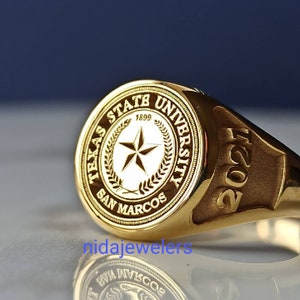 Personalized Ring ,university Ring,class Ring,family Ring,class Ring ...