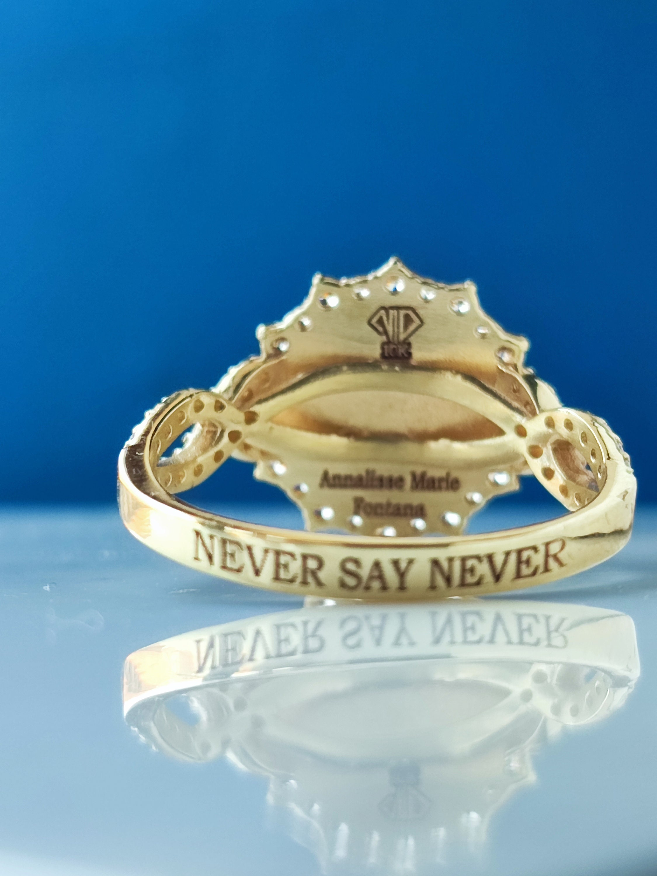 College Ring,solid Gold College Ring,university Ring,graduation Ring ...