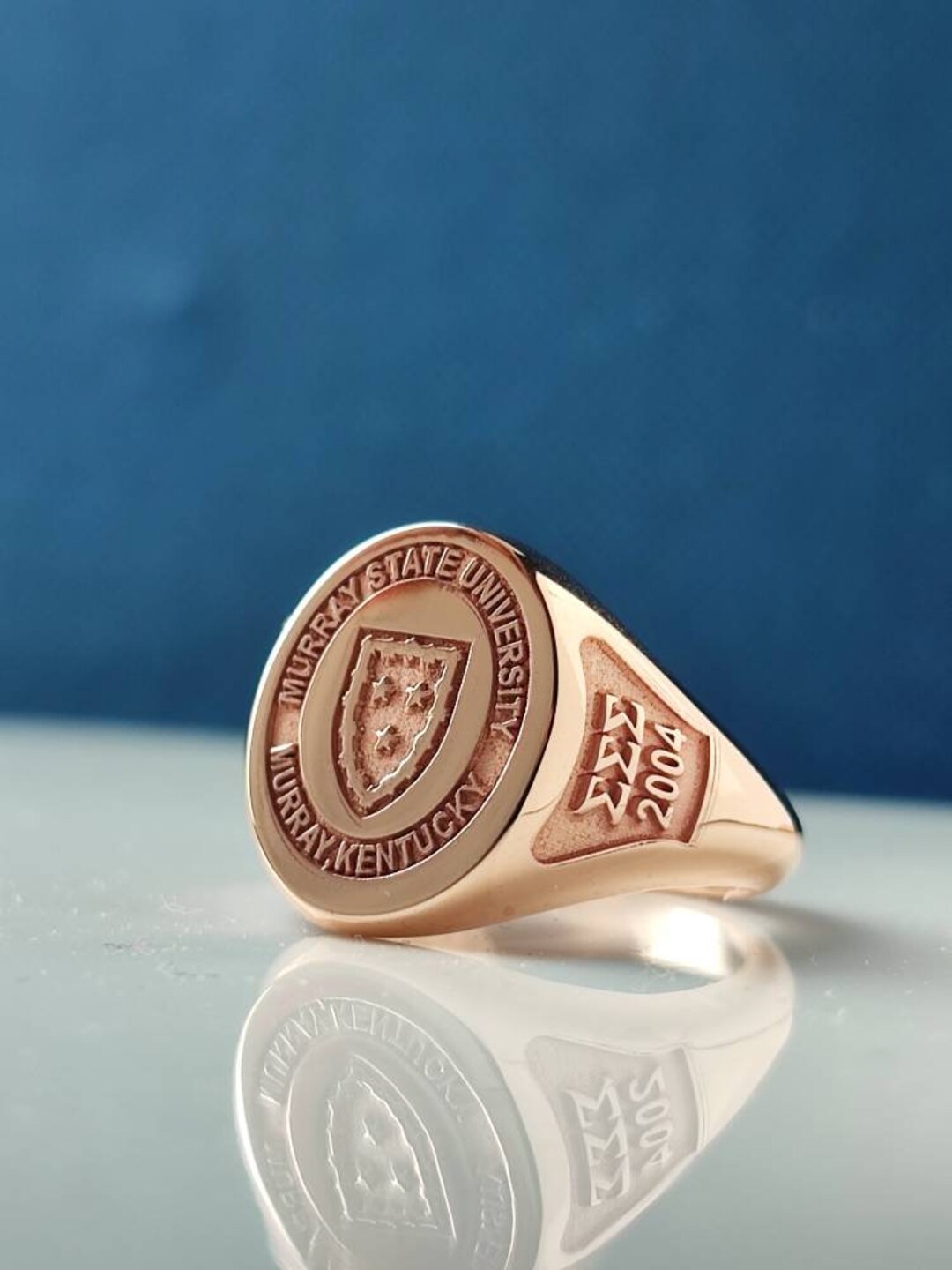 10K Solid Gold Ring,university Ring,college Gold Ring,graduation Gift ...