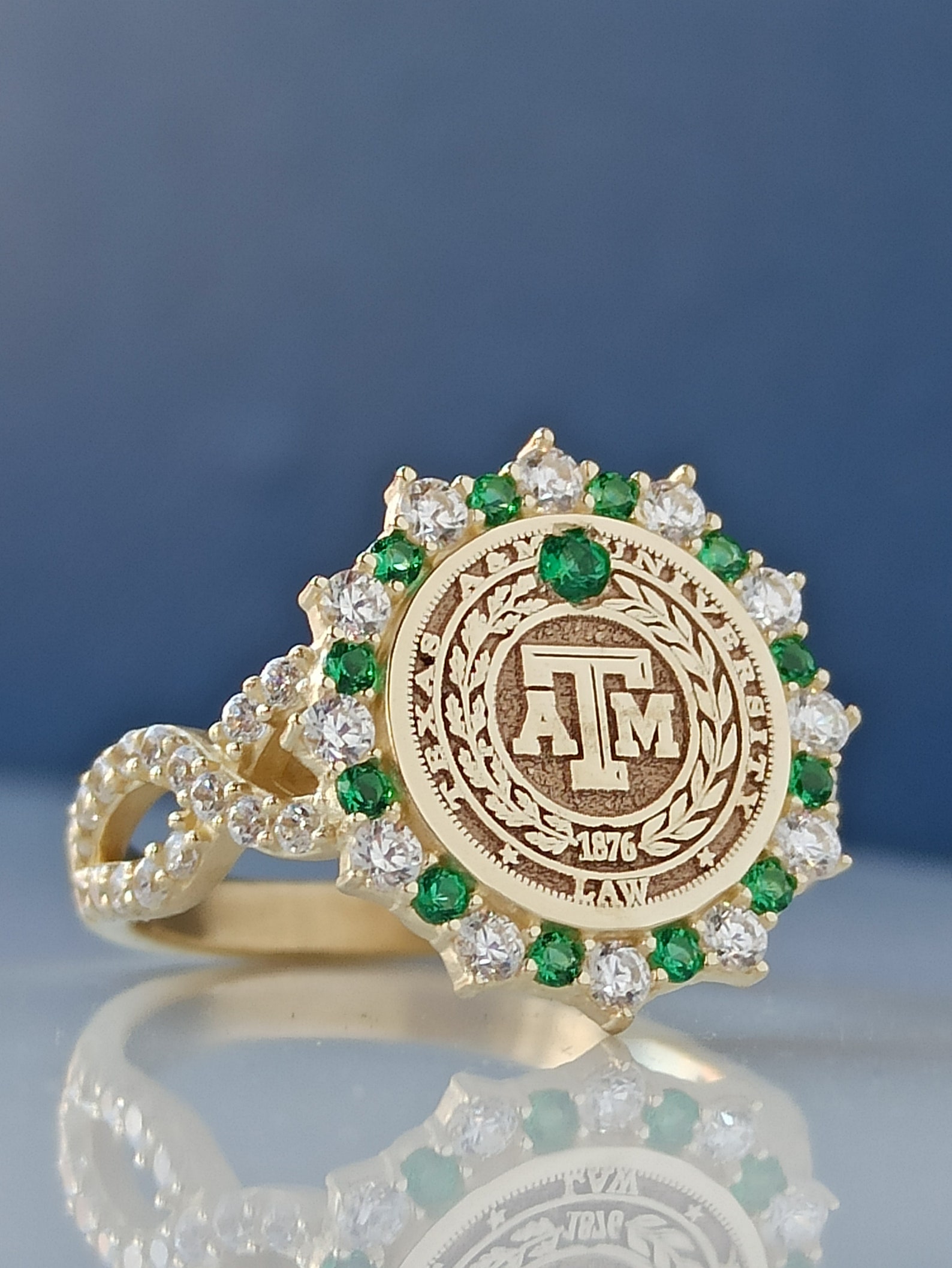 College Ring, University Ring, Graduation Gift, Graduation Ring, Woman ...