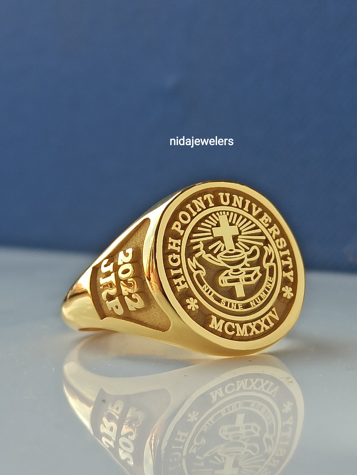 Personalized Sterling Silver Graduation Ring, Custom University Class ...