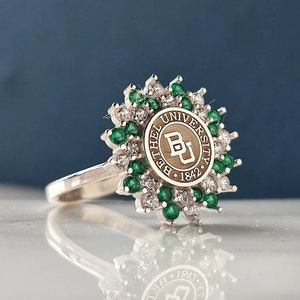 Class Ring , Woman College Ring , Graduation Ring , Graduation Gift ...