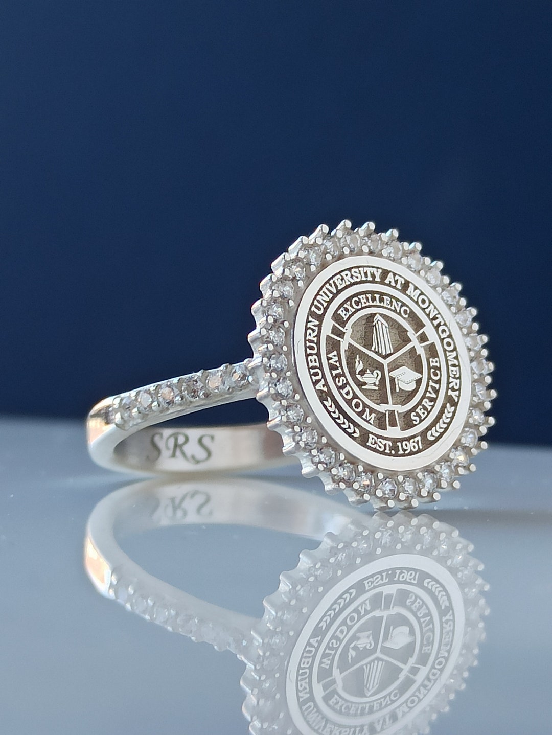 College Ring, University Ring , Graduation Gift , Graduation Ring ...