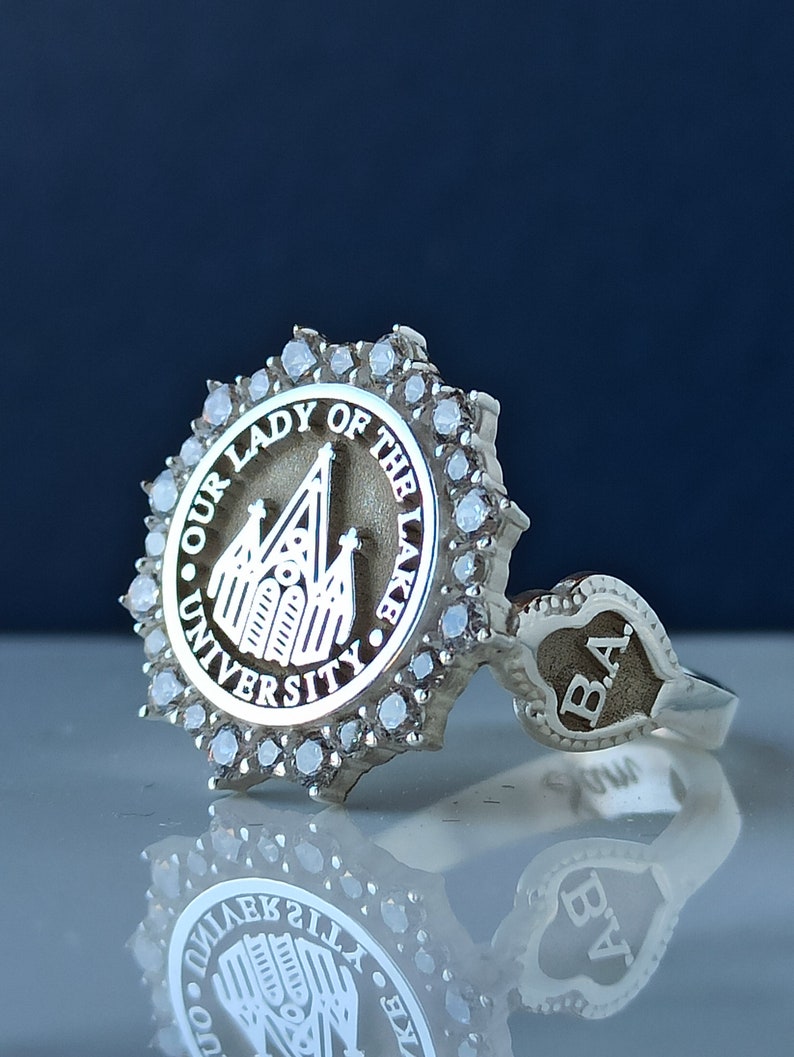 Woman Ringcollege Ring university Ringgraduation - Etsy