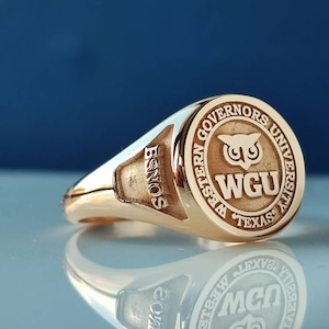 University Ring, Graduation Gift, Class Rings, Senior Class Ring ...