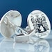 Engraved Family Crest Cufflinks - Custom Coat of Arms Jewelry in 925 ...