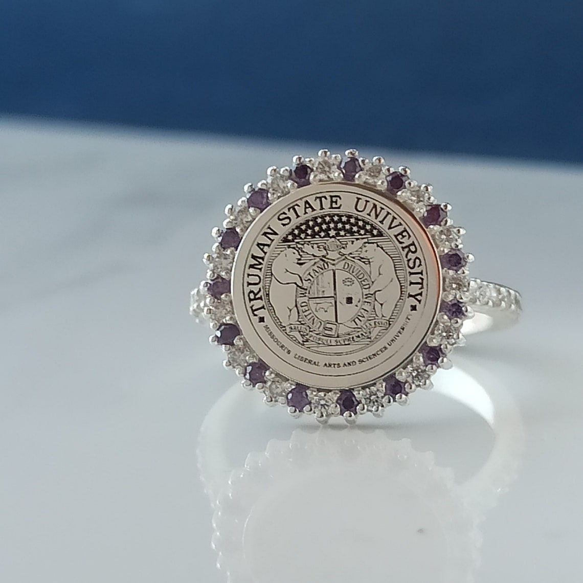 Personalized Ring Class Ring Personalized Gift college | Etsy