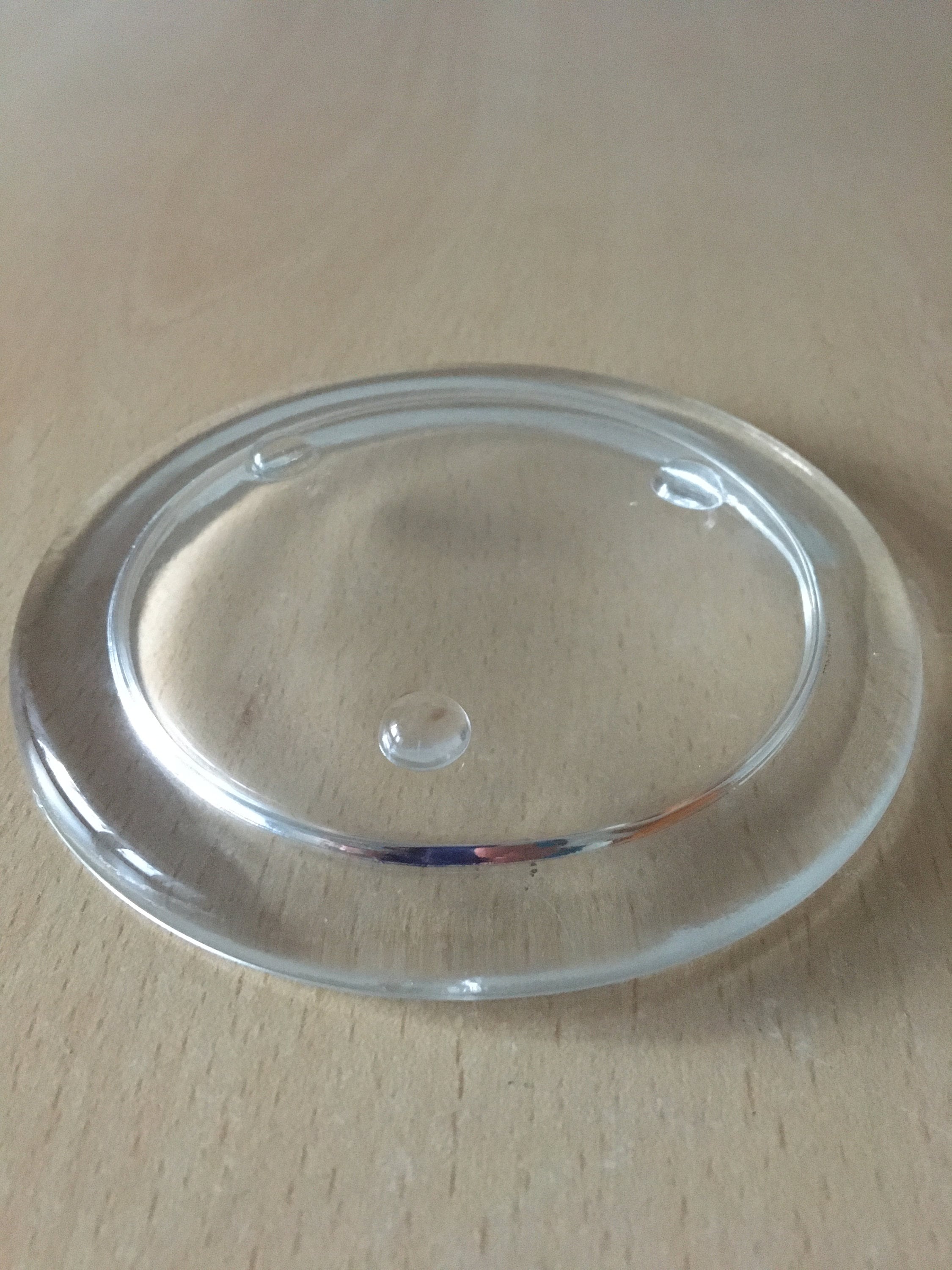 Small Glass Plates for Candles - Etsy