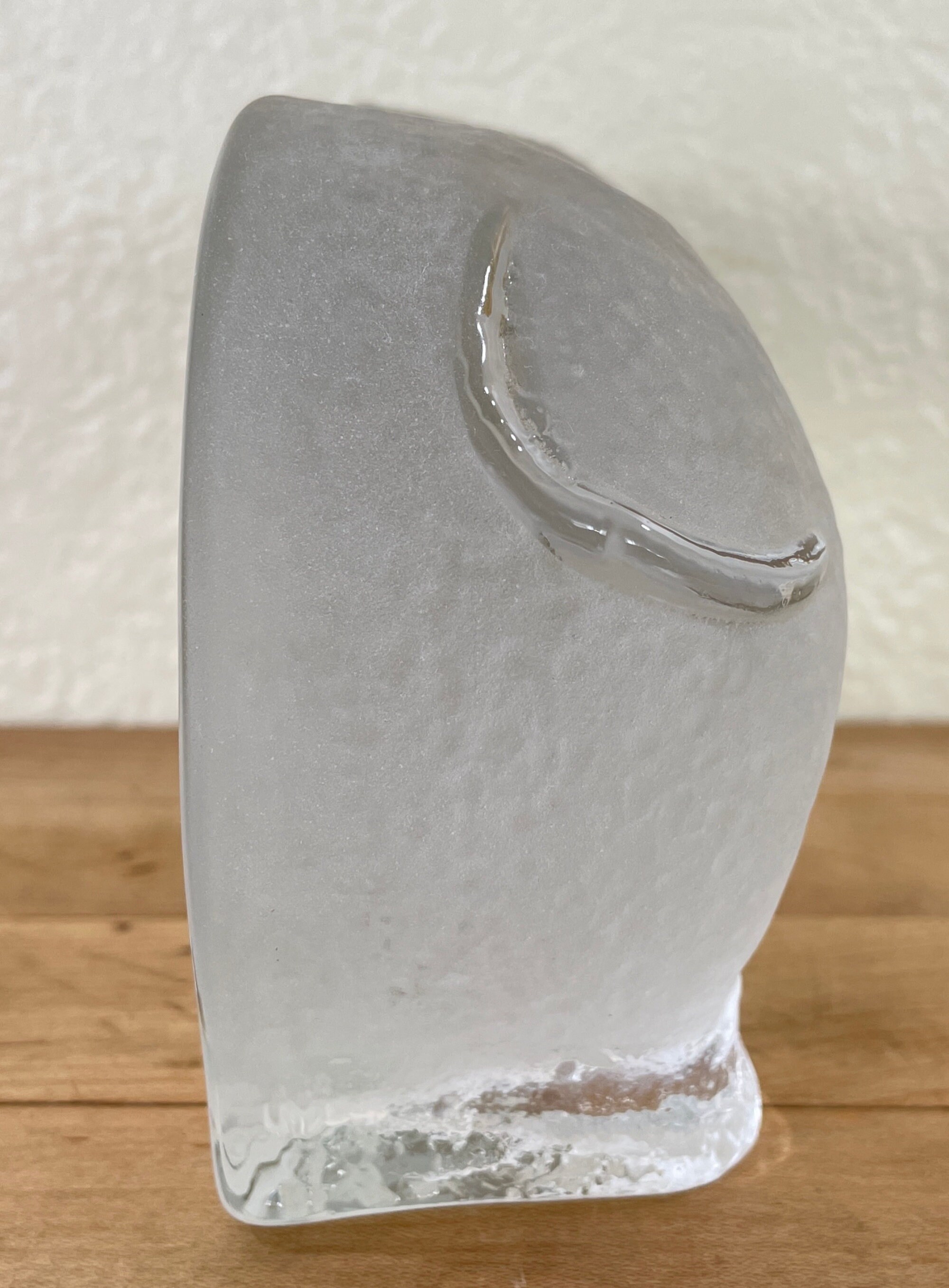 Clear Glass Rhino by Viking Art Glass, Clear and Frosted Glass ...