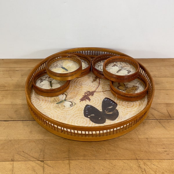 Tray and Coasters - Etsy