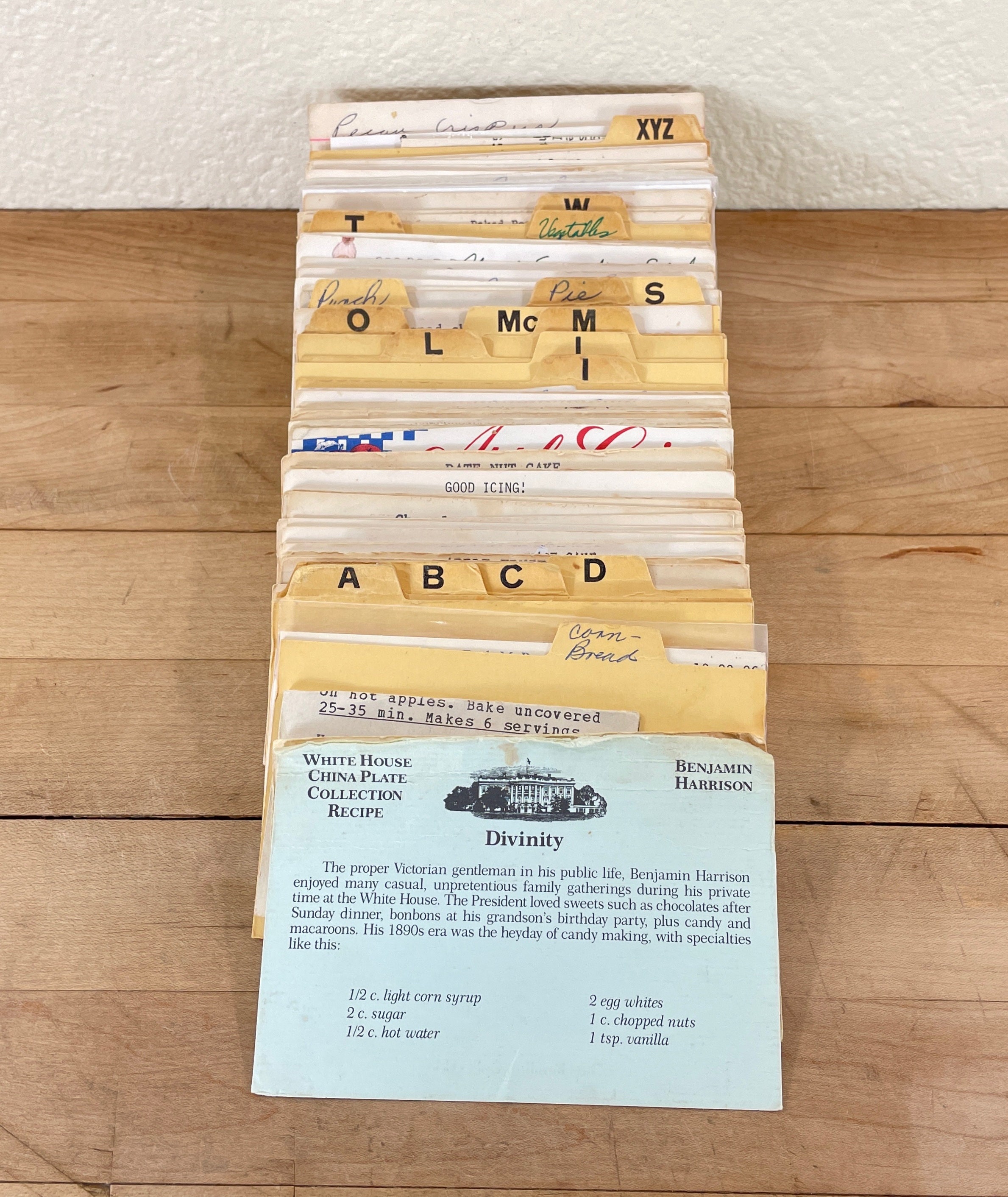 Metal Index Card Box by Ohio Art Co, Gray Hinged Top 3x 5 Index/recipe ...