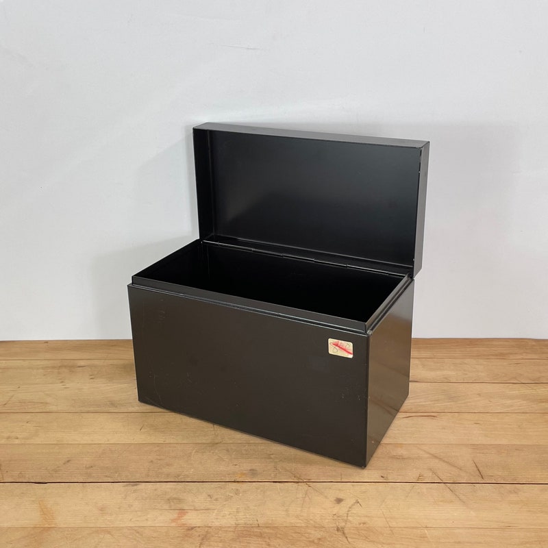 Metal Recipe Box - Etsy