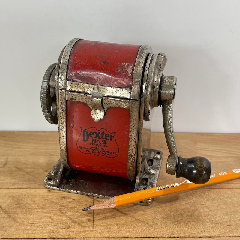 Old Pencil Sharpener - Etsy