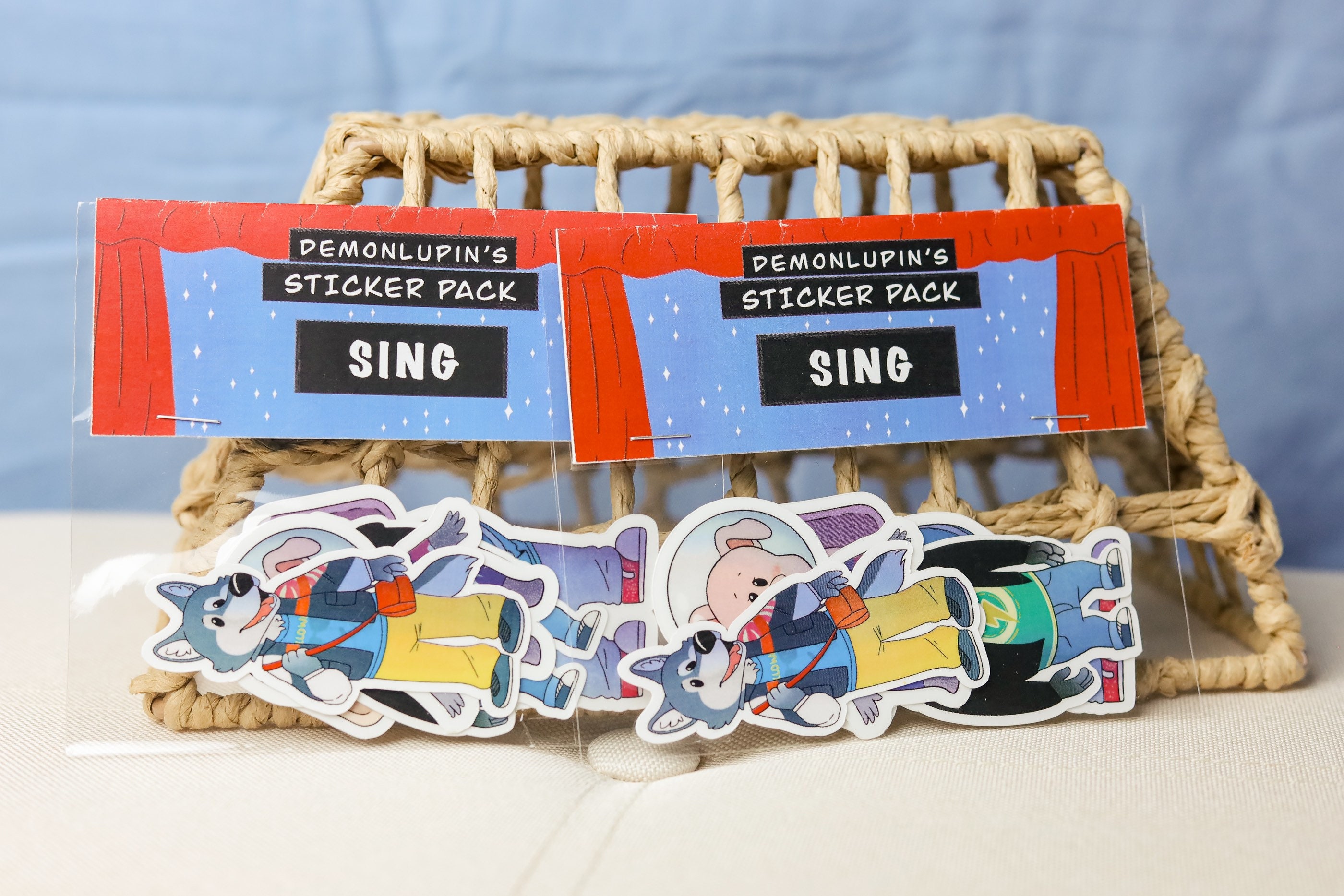 Sing Sticker Pack - Etsy