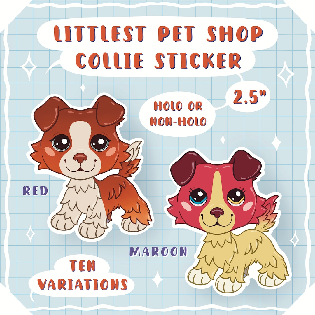 Littlest Pet Shop Collie Sticker - Etsy