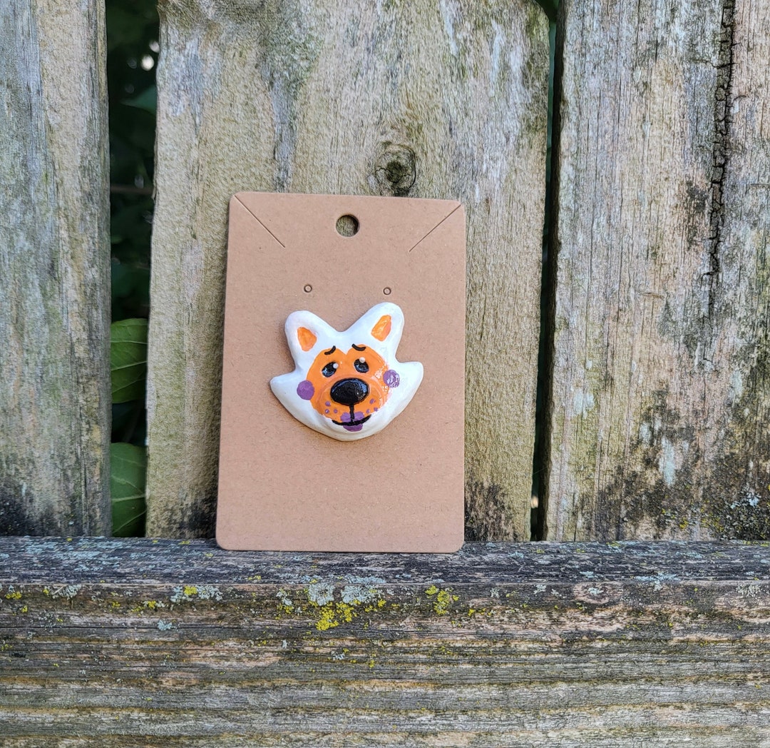Lolbit Clay Pin - Etsy