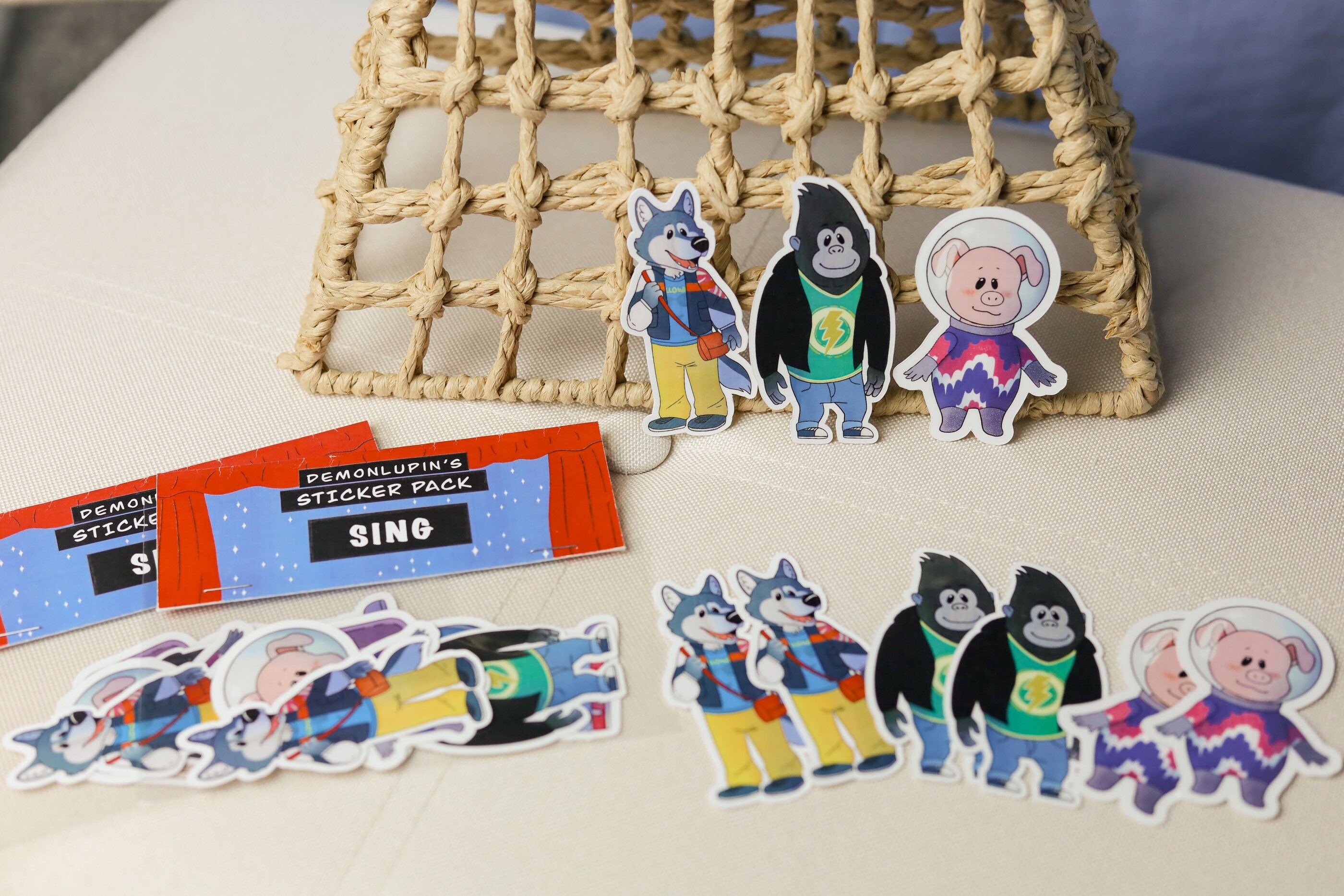 Sing Sticker Pack - Etsy