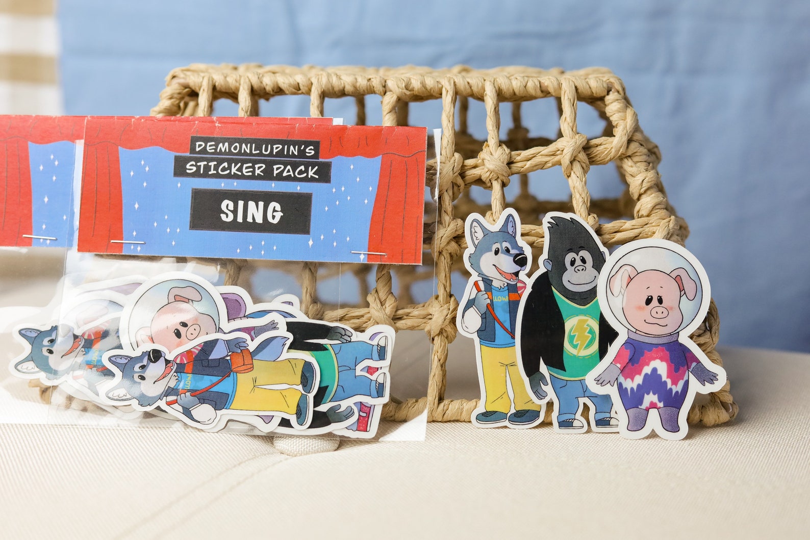 Sing Sticker Pack - Etsy