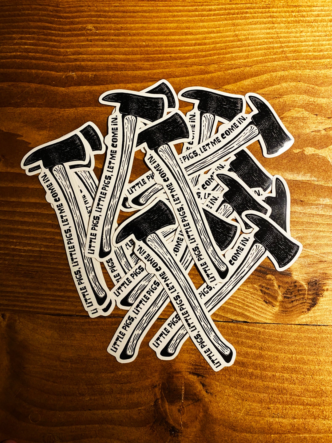 The Shining Vinyl Sticker Jack Torrance's Axe Jack Nicholson, Shelley ...