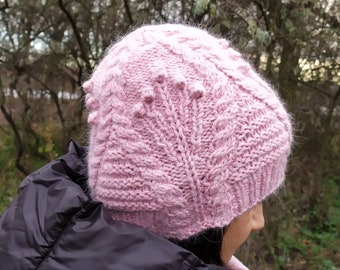 Rose Beanie - Etsy
