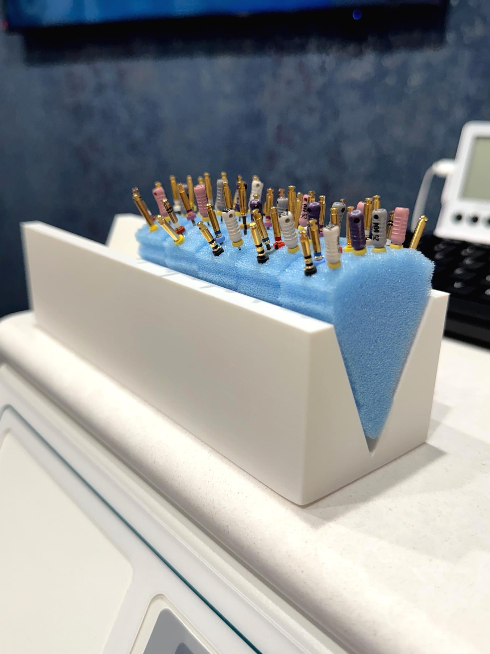 Endodontic Endoring Sponge Holder Cabinet Organizer for Dental Office ...
