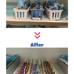 Endodontic Endoring Sponge Holder Cabinet Organizer for Dental Office ...