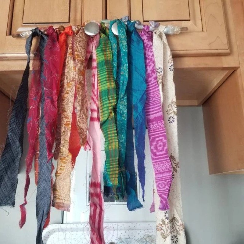 Sari Ribbon Necklace - Etsy